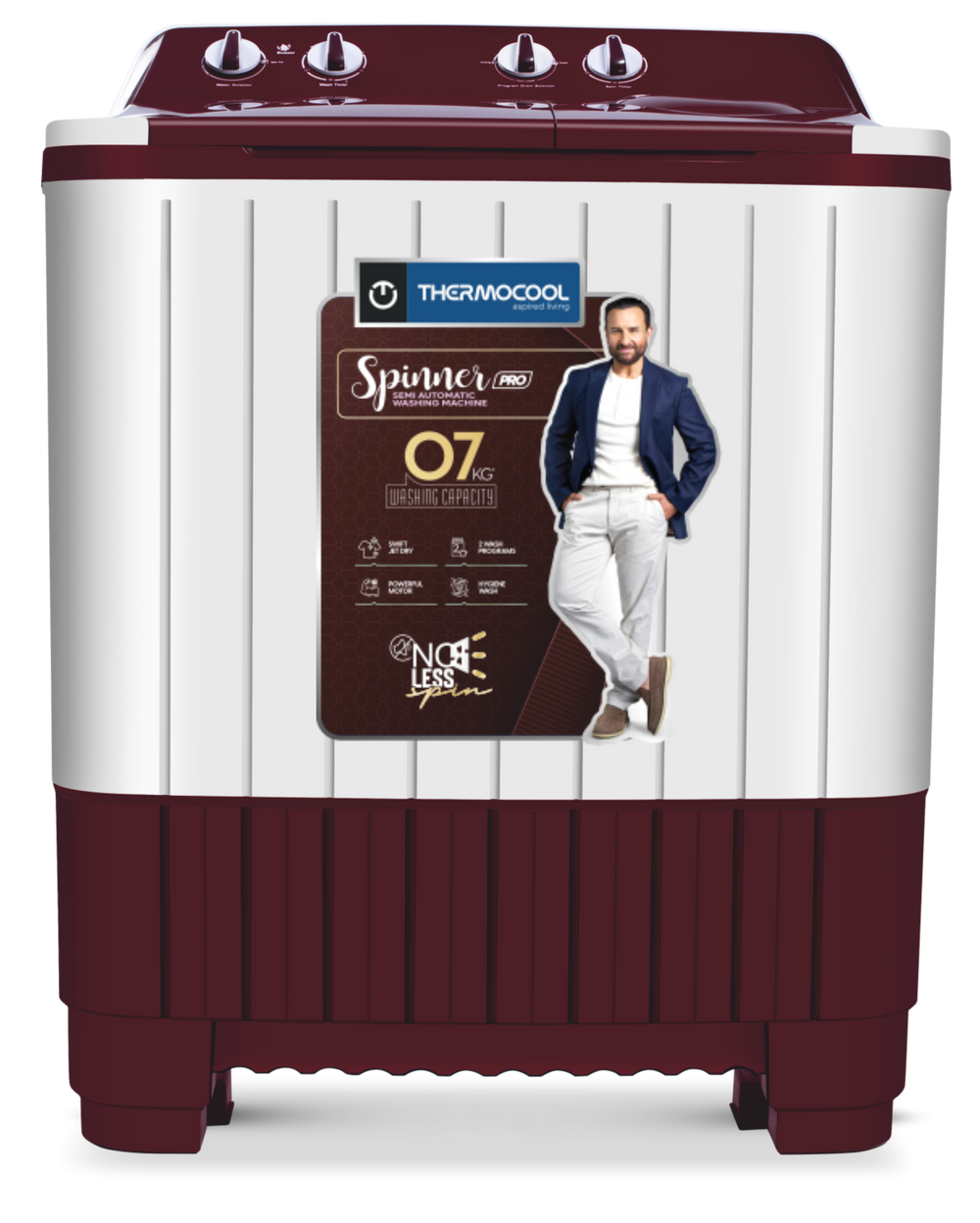 Buy Spinner Pro 7 Kg Washing Machine Online | Thermocool